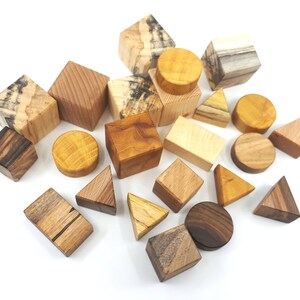 Wooden Blocks, Geometric Figures , Baby First Toy, Home Decoration ...