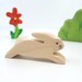 Wooden Bunny, Wooden Toys, Wooden Rabbit, Eco-friendly Wooden Easter ...