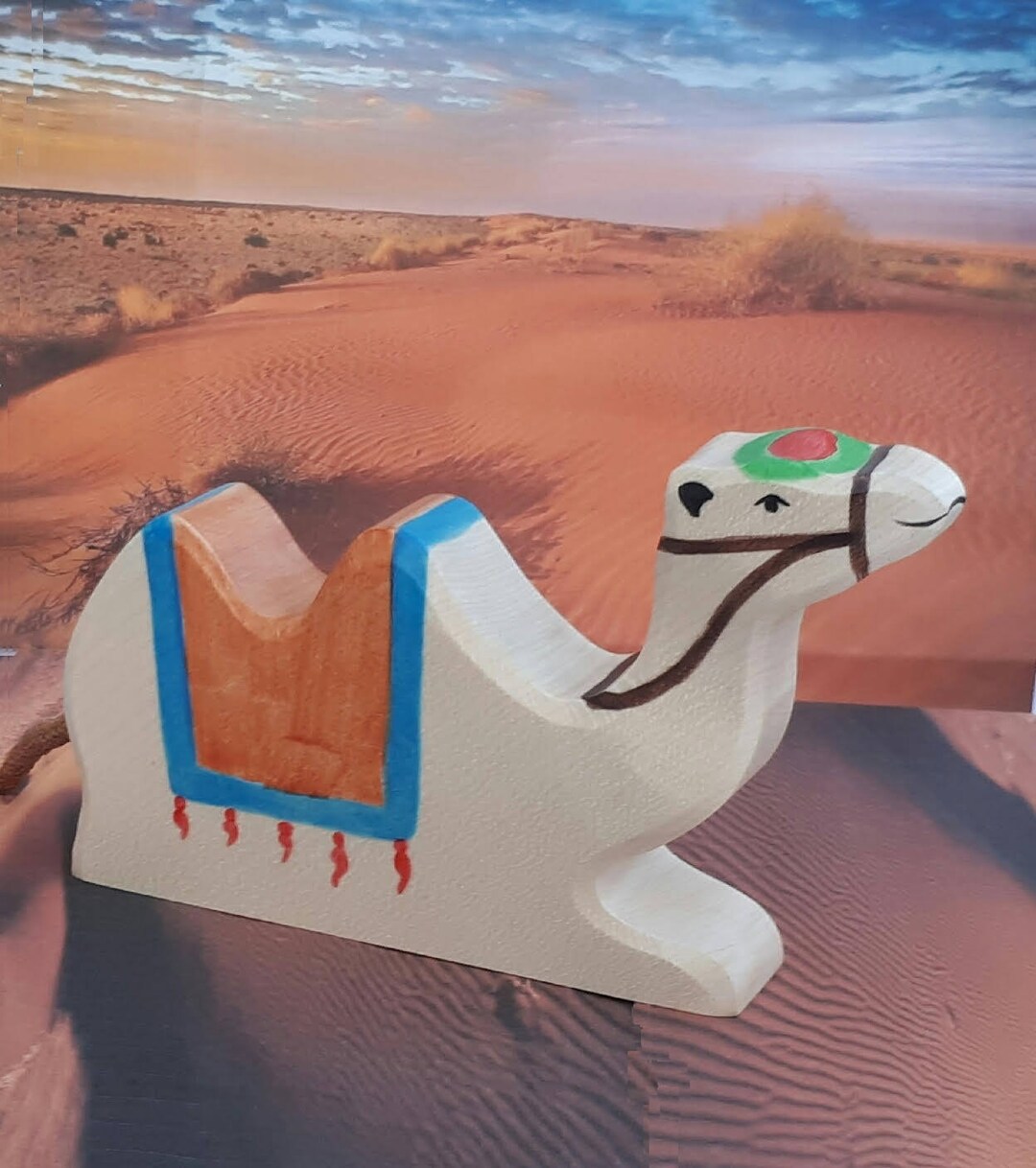 Camel Figurine, Camel Wooden Toy, Africa Animals, Waldorf Toys, Safari ...