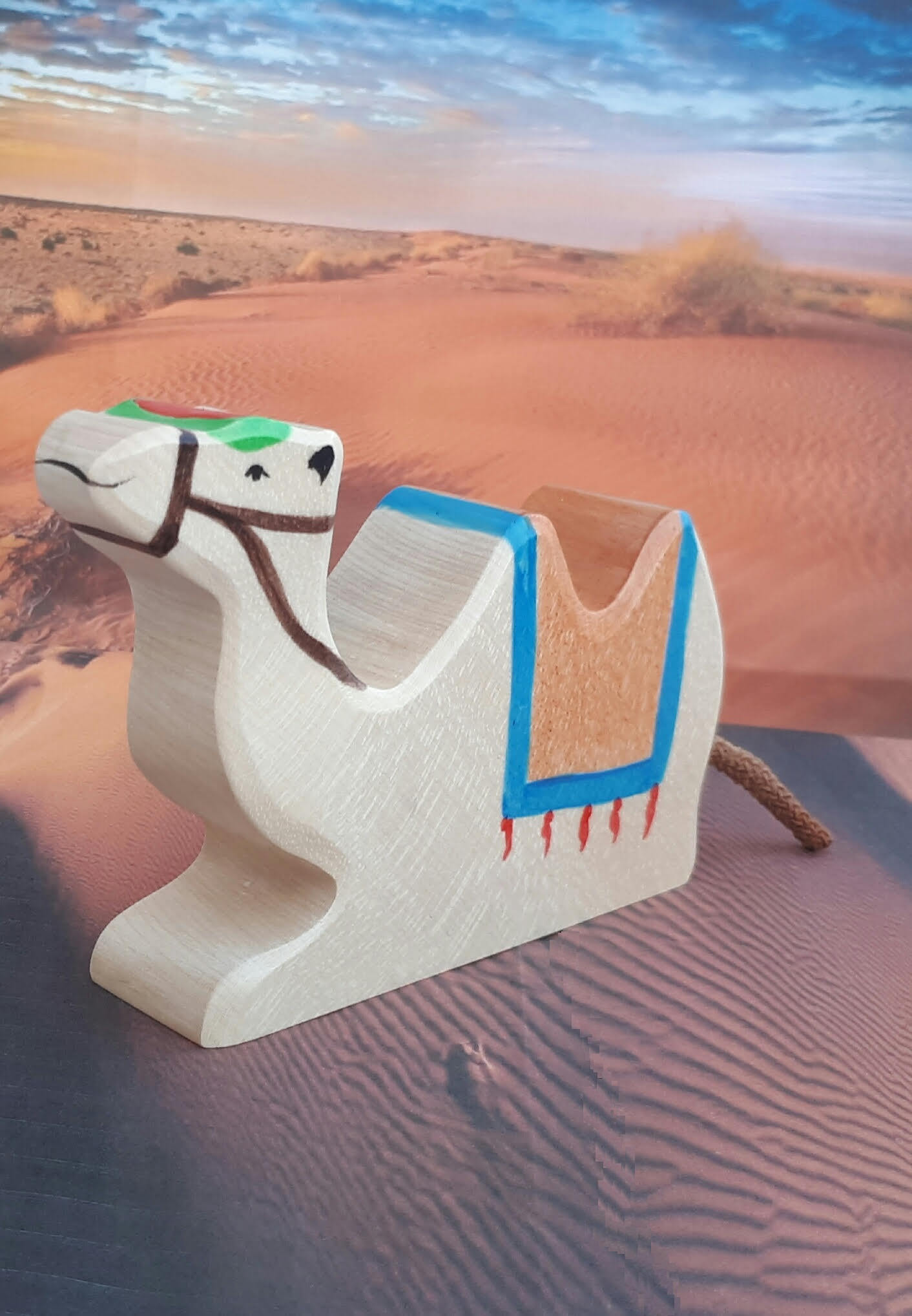 Camel Figurine Camel Wooden Toy Africa Animals Waldorf - Etsy