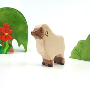 Wooden Sheep Toy, Bio Toy, Animal Toys, Toys for Kids, Partyfavors for ...