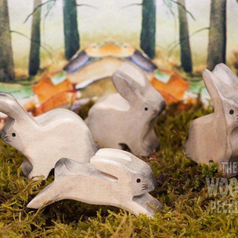 Wooden Bunny Rabbit - Etsy