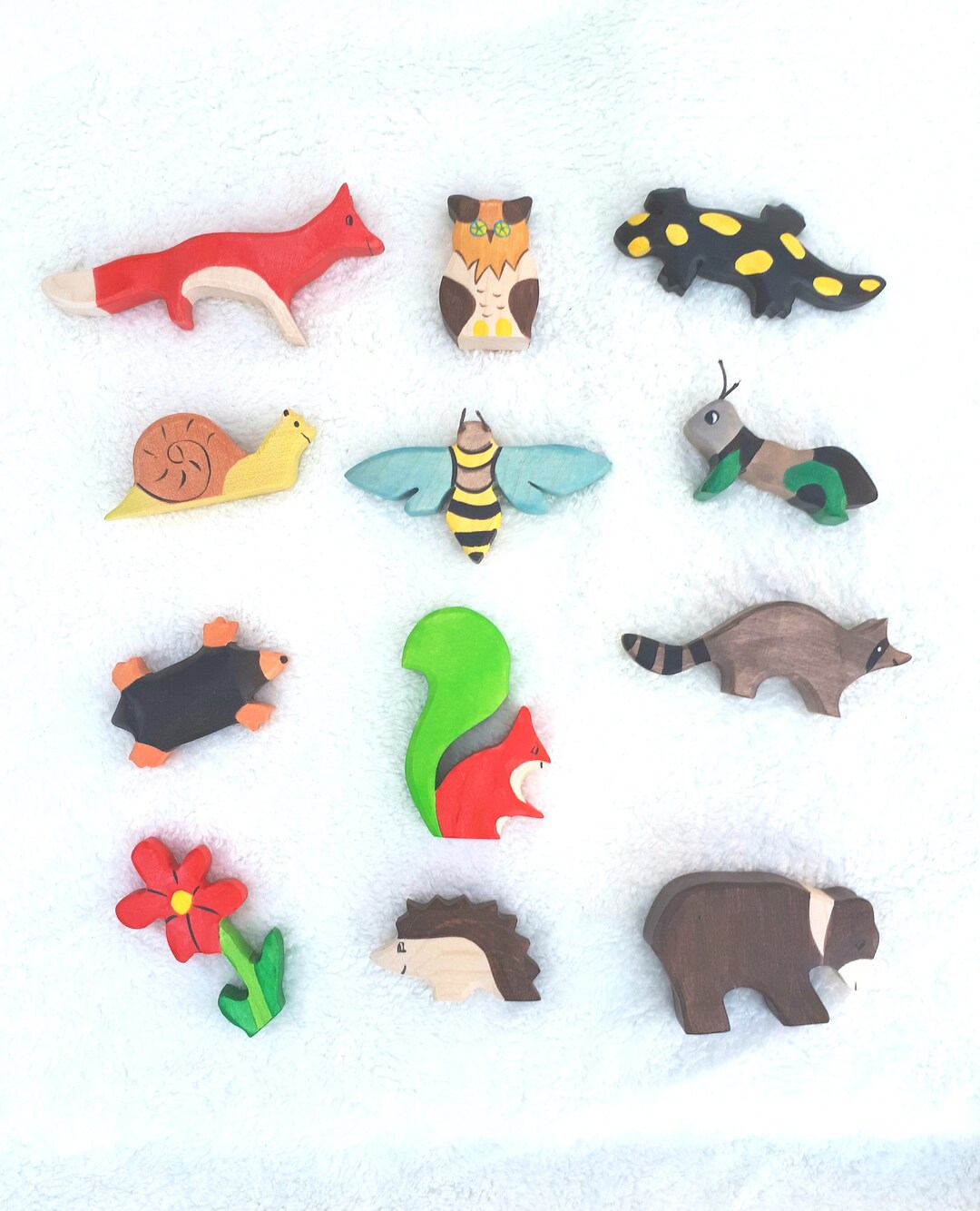 Woodland Animals, Forest Animals Toy, Make Your Own Set - Etsy