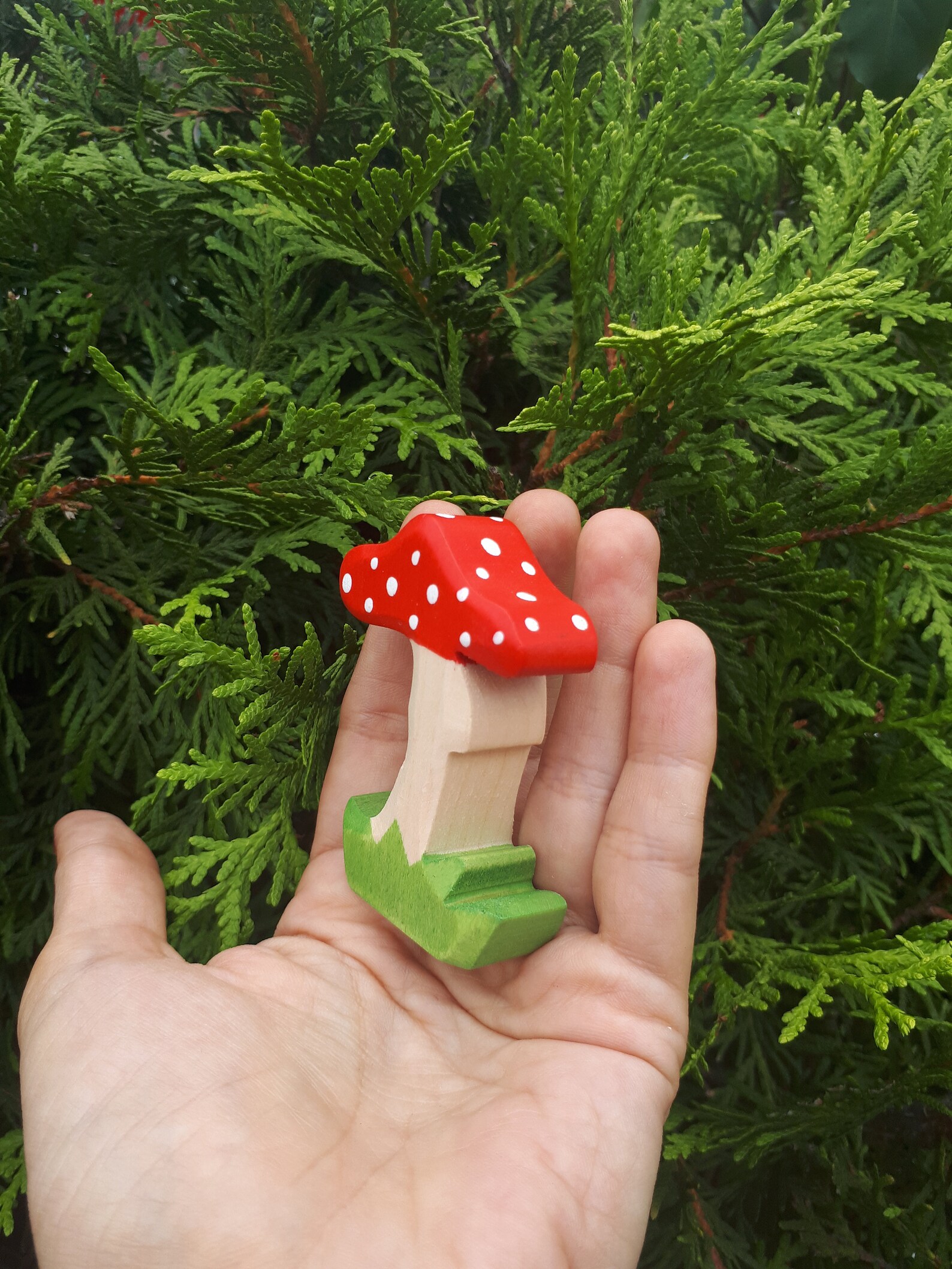 Magic Garden Set Wooden Toys Mushrooms and Flowers Toys - Etsy