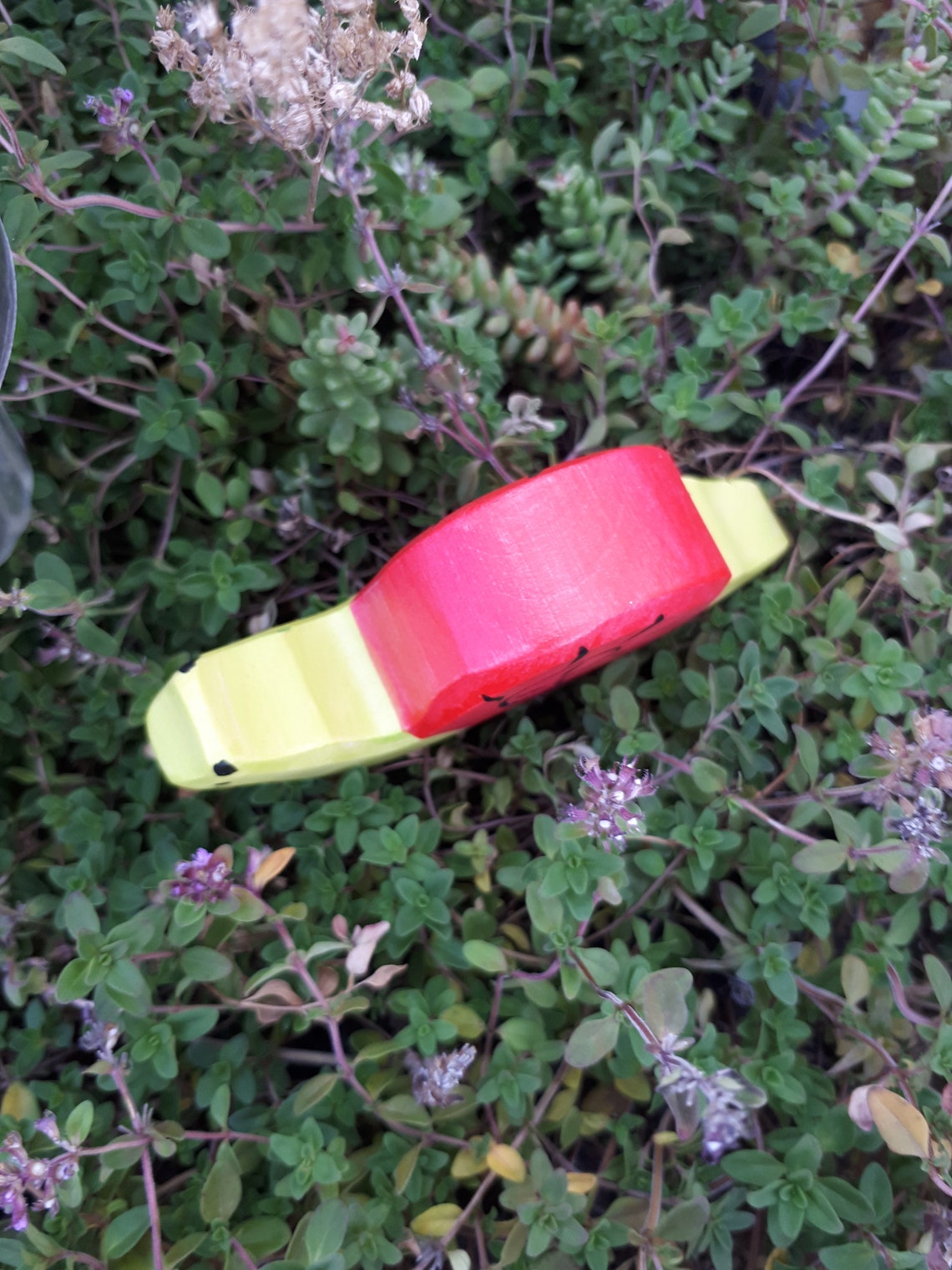 Wooden Snail Red Snail Toy Snail Figurine | Etsy