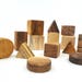 Wooden Blocks Geometric Figures Baby First Toy Home - Etsy
