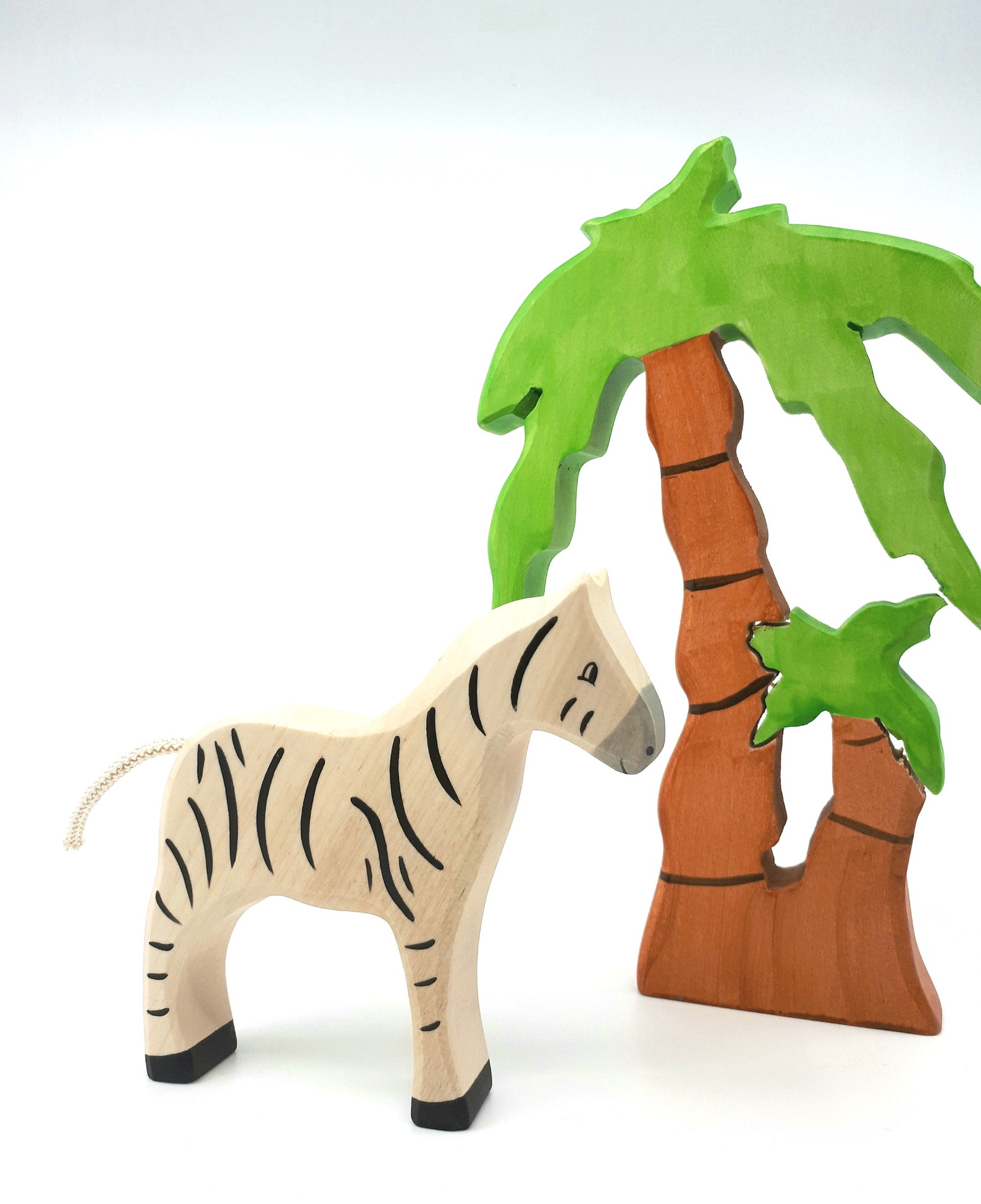 Wooden Zebra Toy African Animal Toys - Etsy