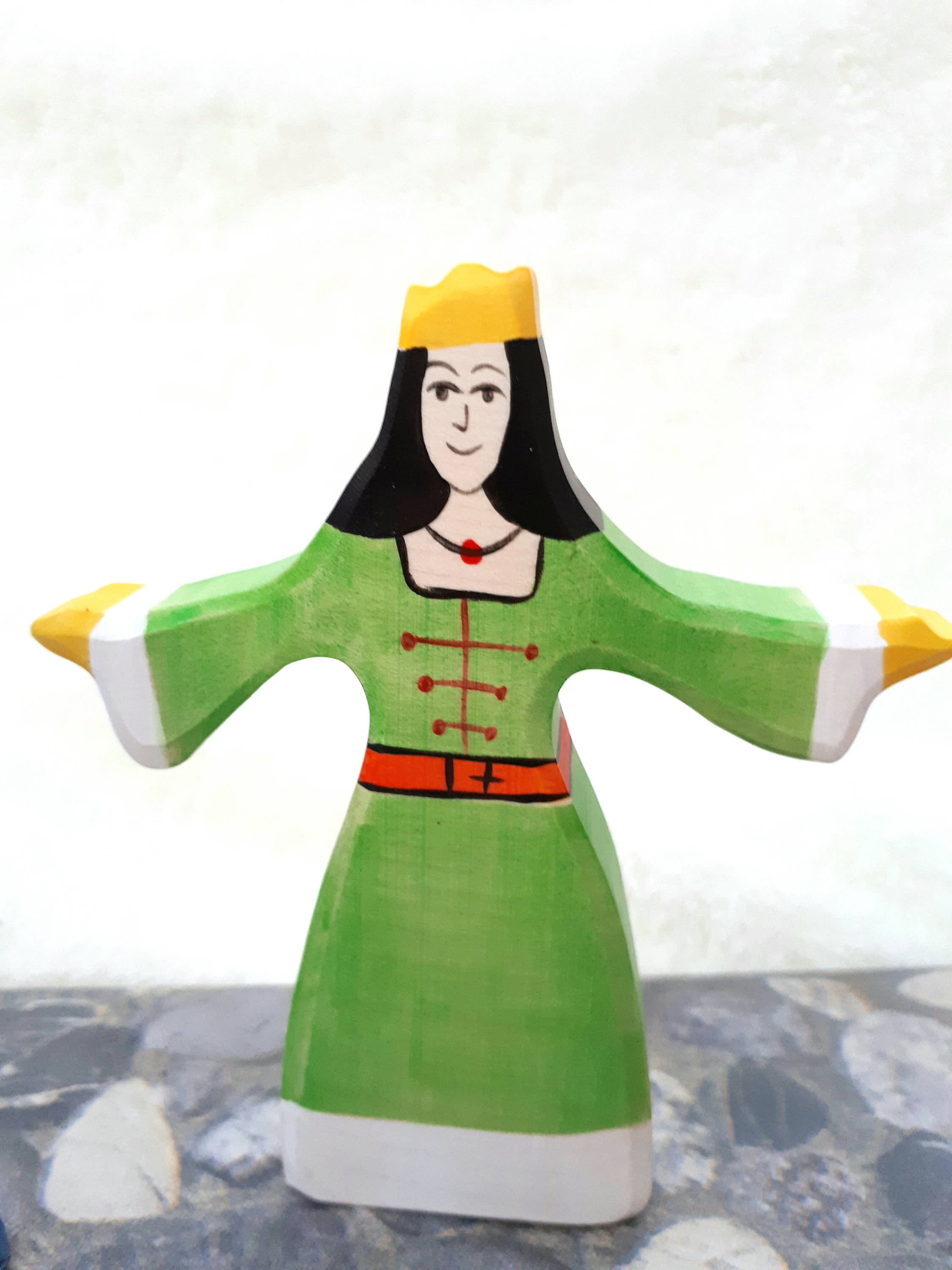 Waldorf Toys King Toy Queen Toy Wooden Toys King and Queen - Etsy