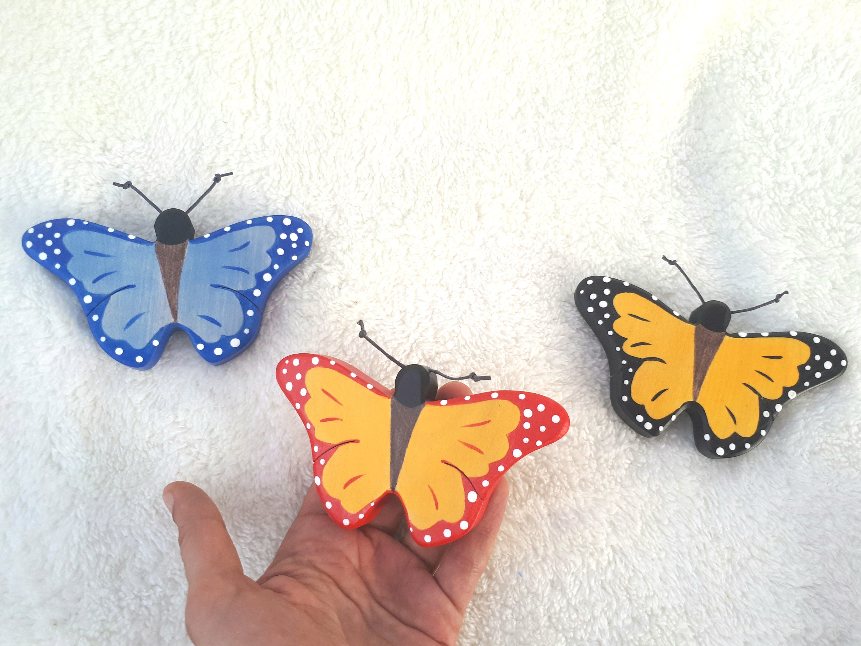 Wooden Butterfly Butterfly Toy - Etsy