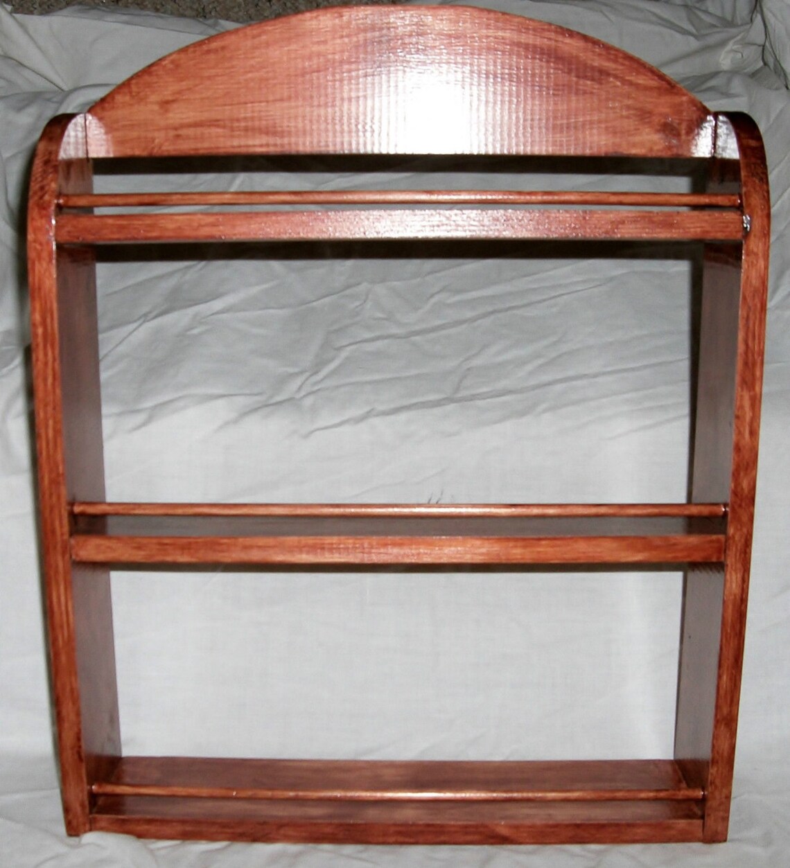 Hand Made Wooden Spice Rack One to Six Shelves | Etsy