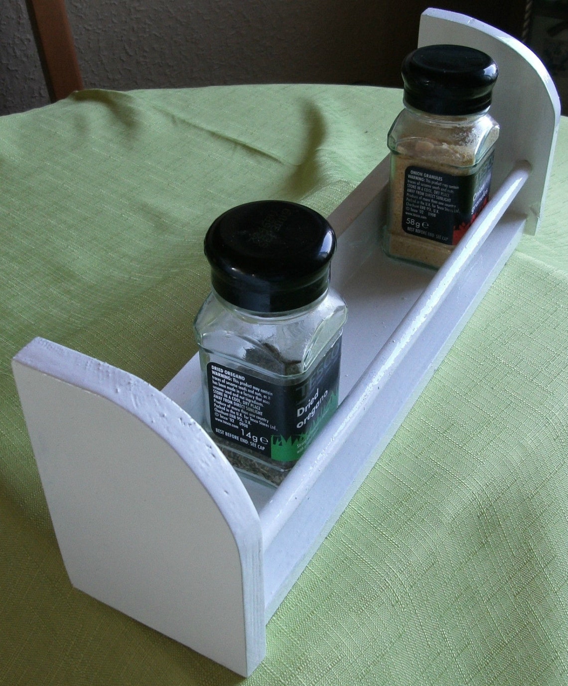 Hand Made Wooden Spice Rack One to Six Shelves - Etsy UK