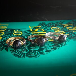 ACOTAR Inspired Ring Galaxy Ring City of Starlight Velaris Ring Blue ...