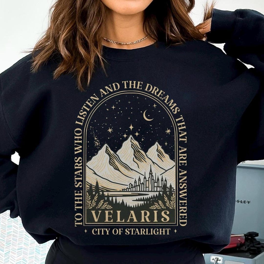 Velaris Sweatshirt, Velaris City of Starlight Sweater, ACOTAR the Night ...