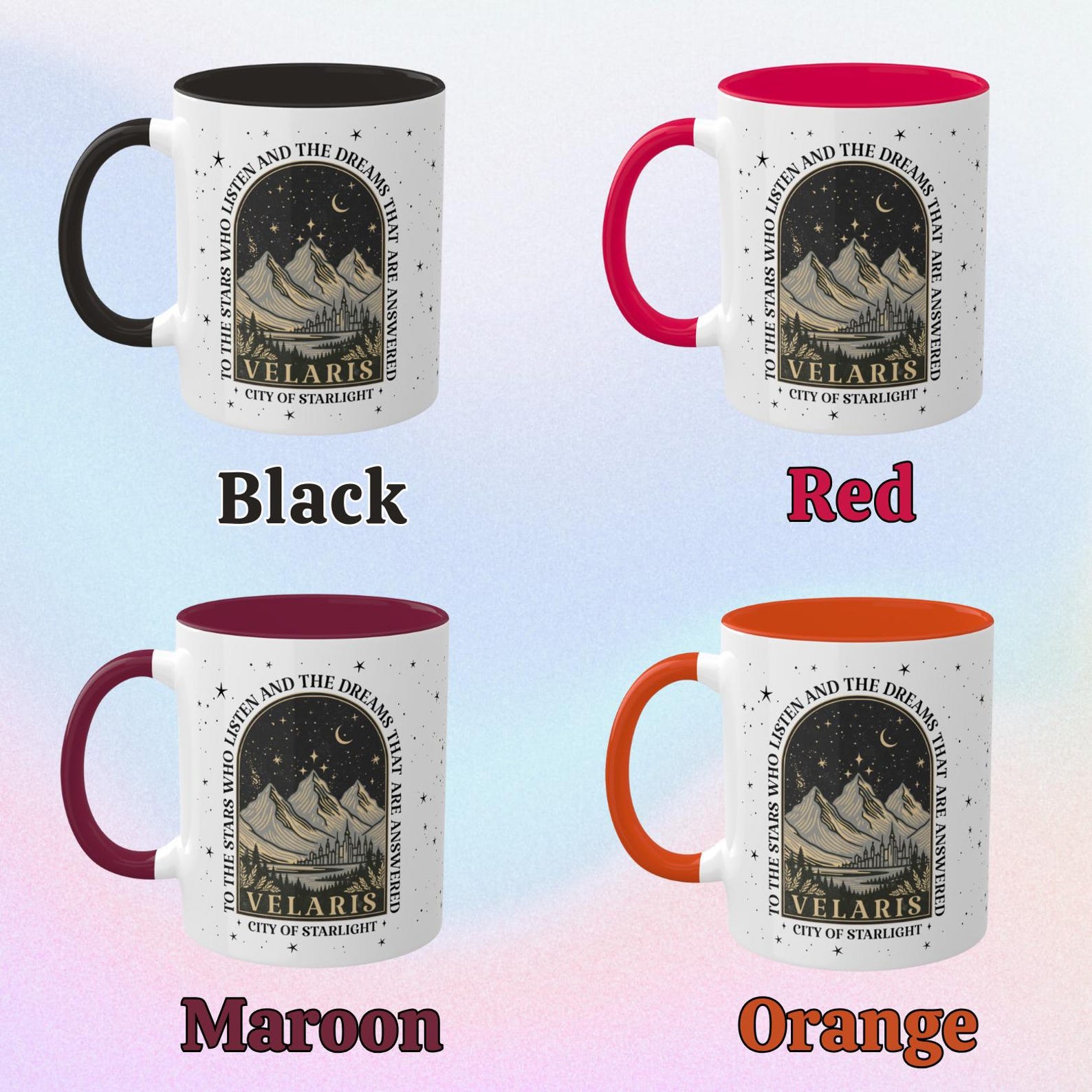 Velaris Mug, ACOTAR Cup, City of Starlight Mug, Sarah J Maas Coffee Mug ...