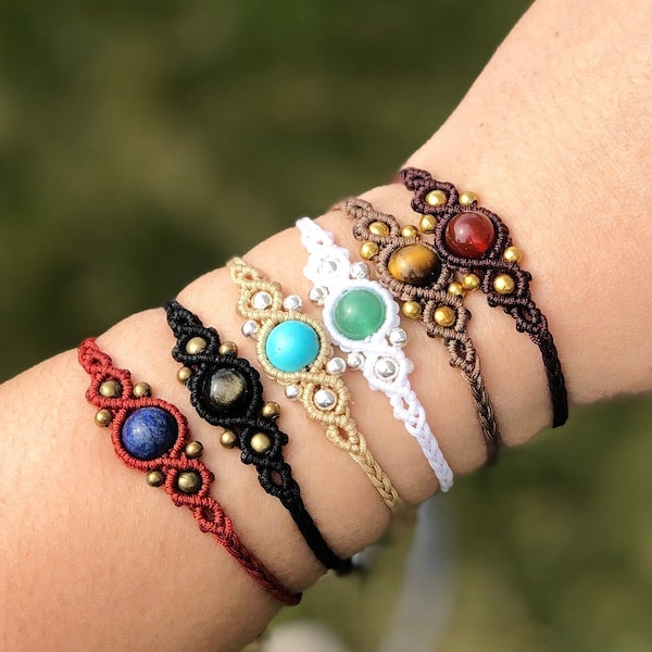 Macrame Bracelet - Etsy