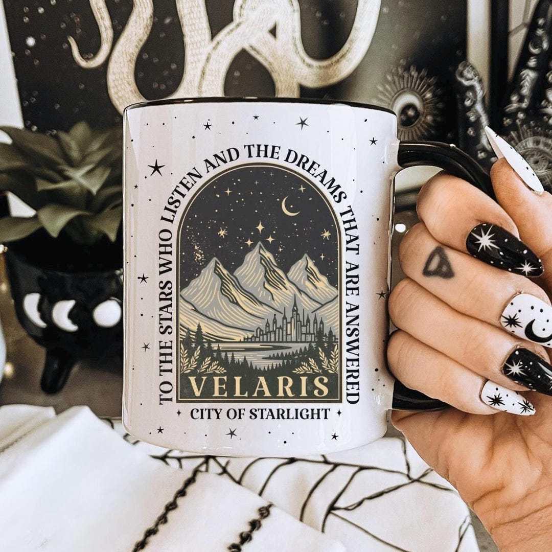 Velaris Mug, ACOTAR Cup, City of Starlight Mug, Sarah J Maas Coffee Mug ...