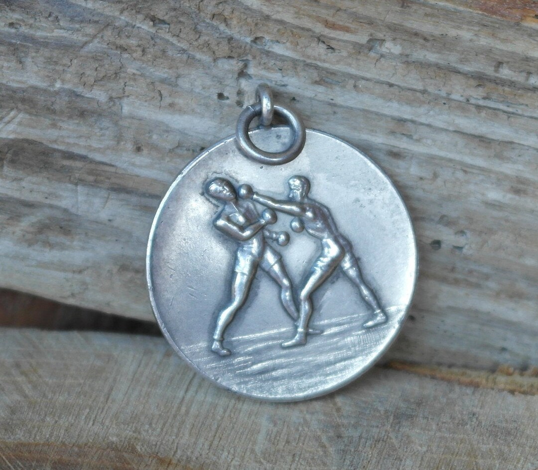 WW2 Sterling Silver RAF Boxing Medal Dedicated to h.payne, 1945 ...