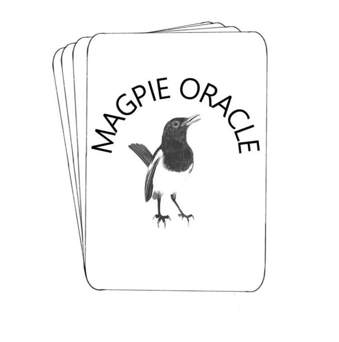 Magpie Oracle Cards (13 Magical Magpie Rhyme) - Etsy
