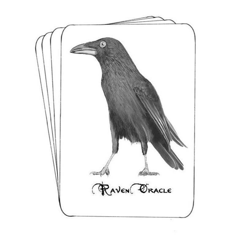 Raven Oracle Deck - Etsy