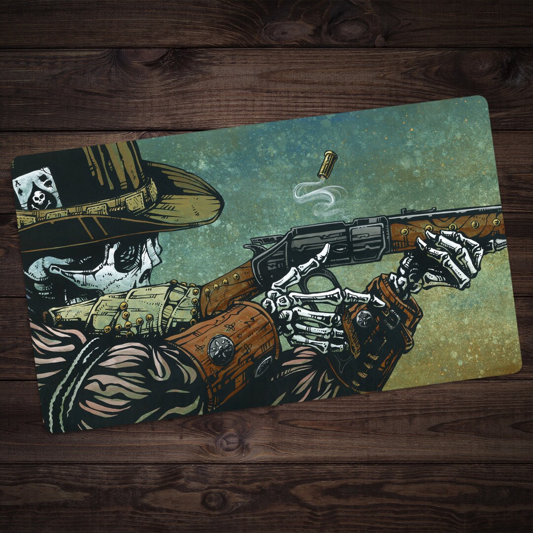 Desk Gaming Mat Lever Action Playmat - Etsy