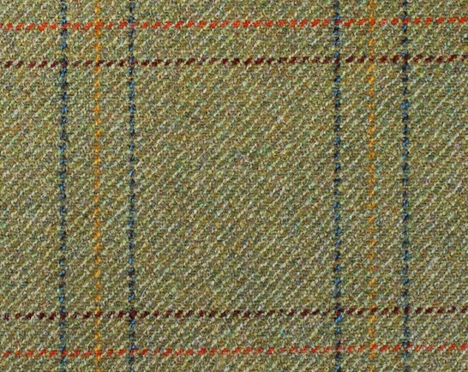 Harris Tweed Fabric, Deep Red Harris Tweed, Deep Red, Black Flecks, 100 ...