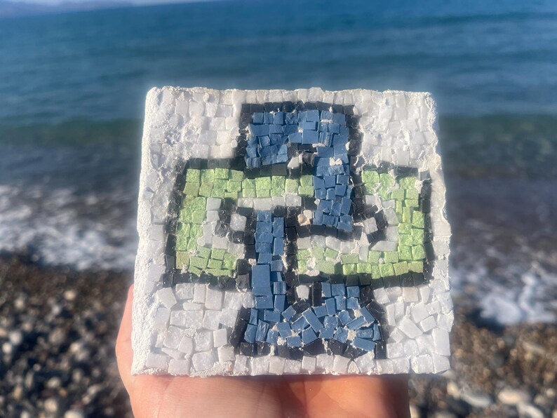 Tesserae Greek Mosaic Art. Granite and Ceramic - Etsy