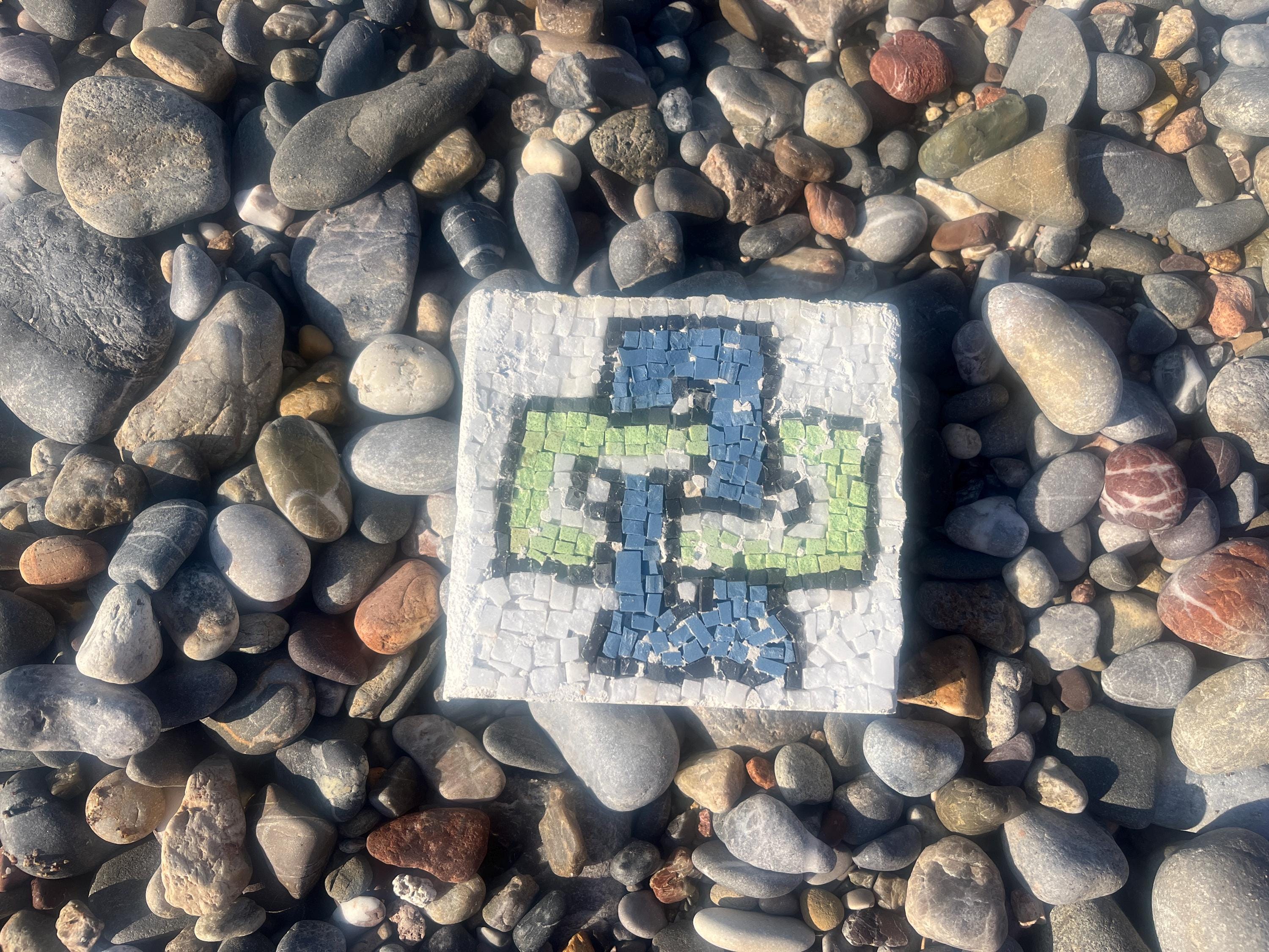 Tesserae Greek Mosaic Art. Granite and Ceramic - Etsy