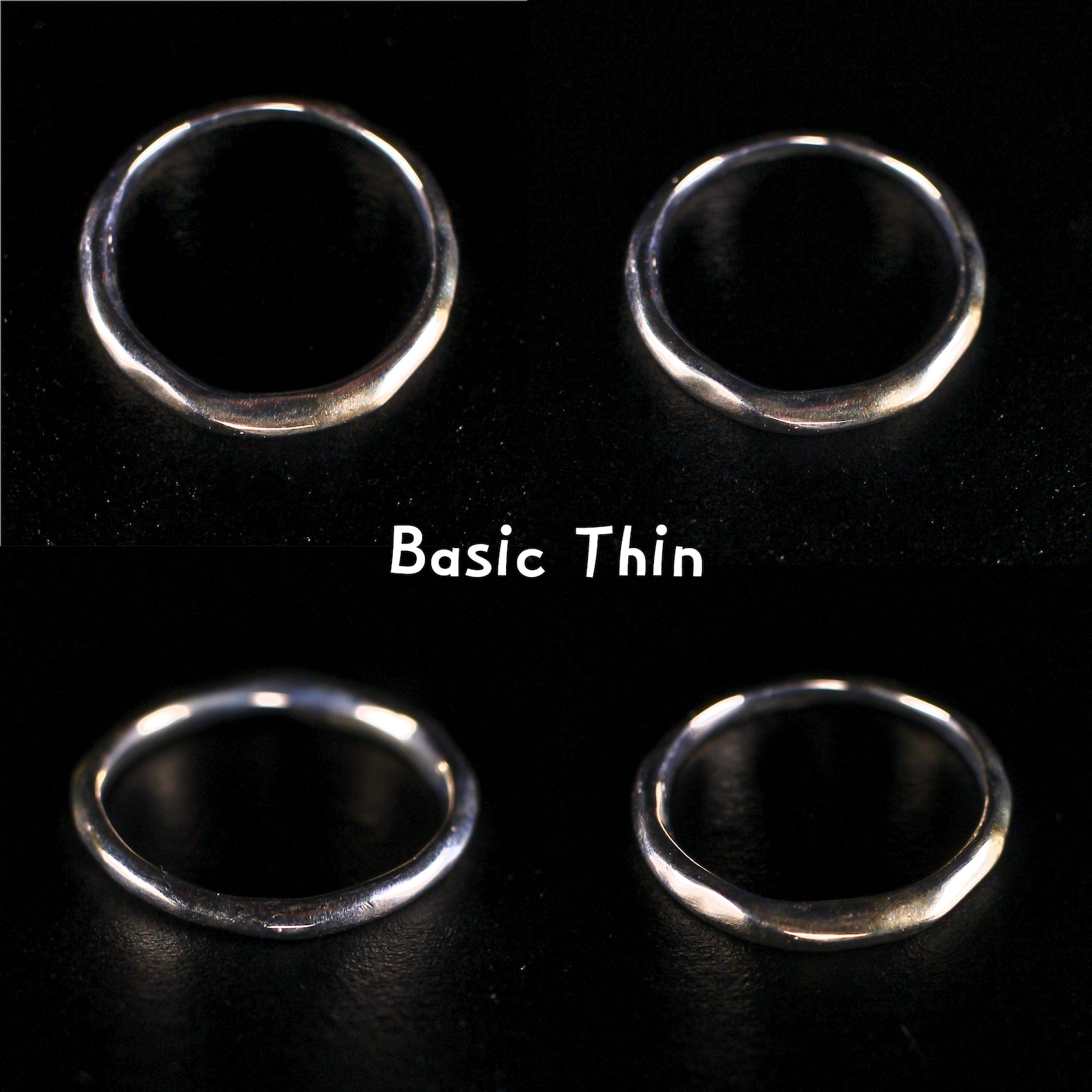 Handmade Sterling Silver Grunge Rings – Unique Gift for Her - Etsy