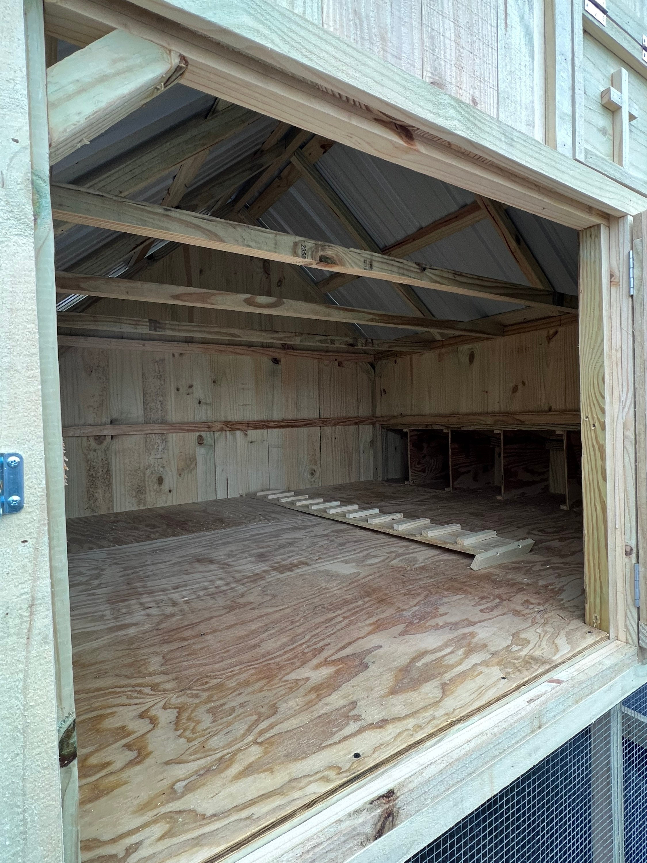 Chicken Coop Interior Layout