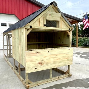 Chicken Coop - Chicken Run - Custom Chicken Coop 4x11 - Etsy