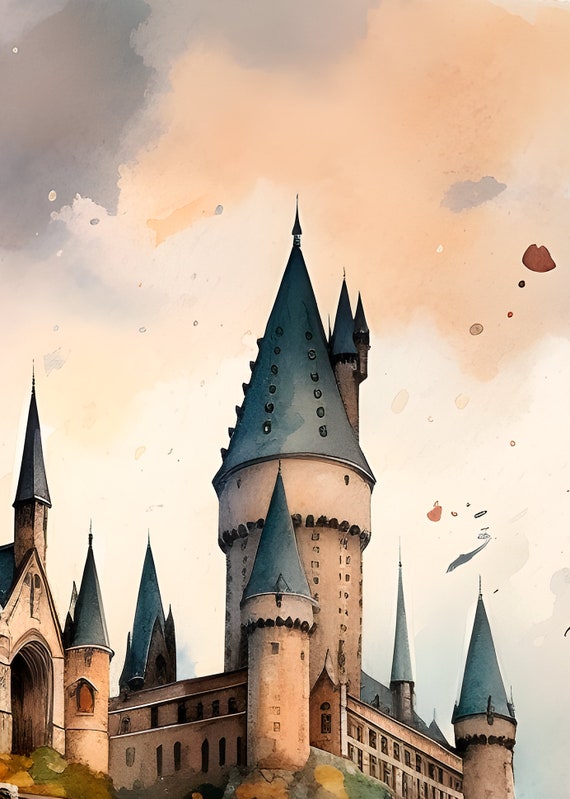Disegno Del Castello Di Hogwarts