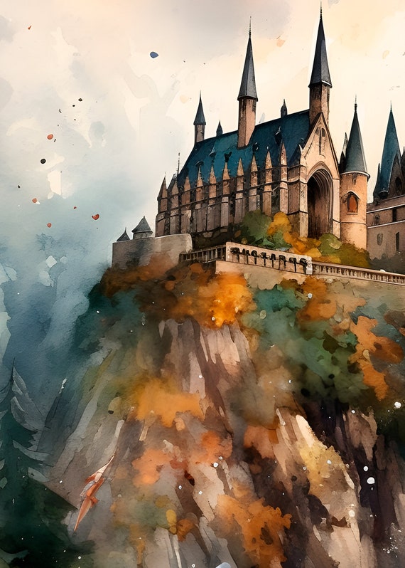 Disegno Del Castello Di Hogwarts