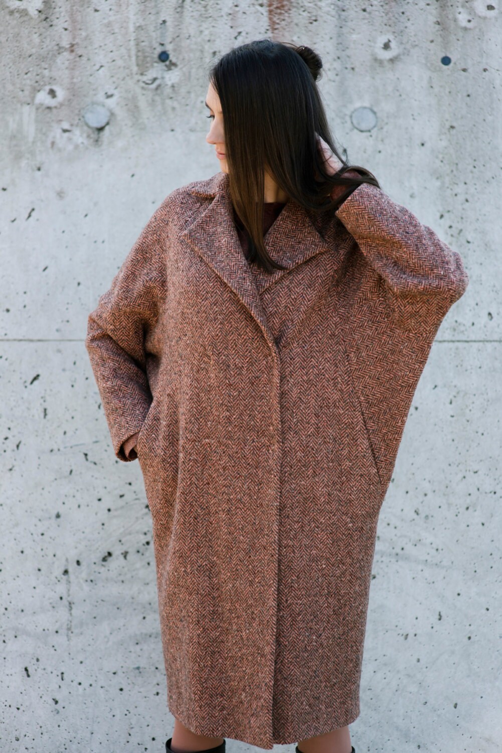 Woolen Coat Motumo 15FW2 the Coat is Available Only in Different Color ...