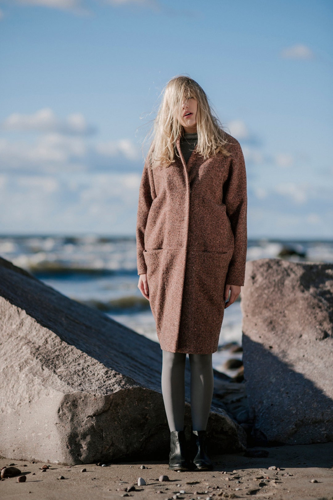 Woolen Coat Motumo 16FW4 the Coat is Available Only in Different Color ...