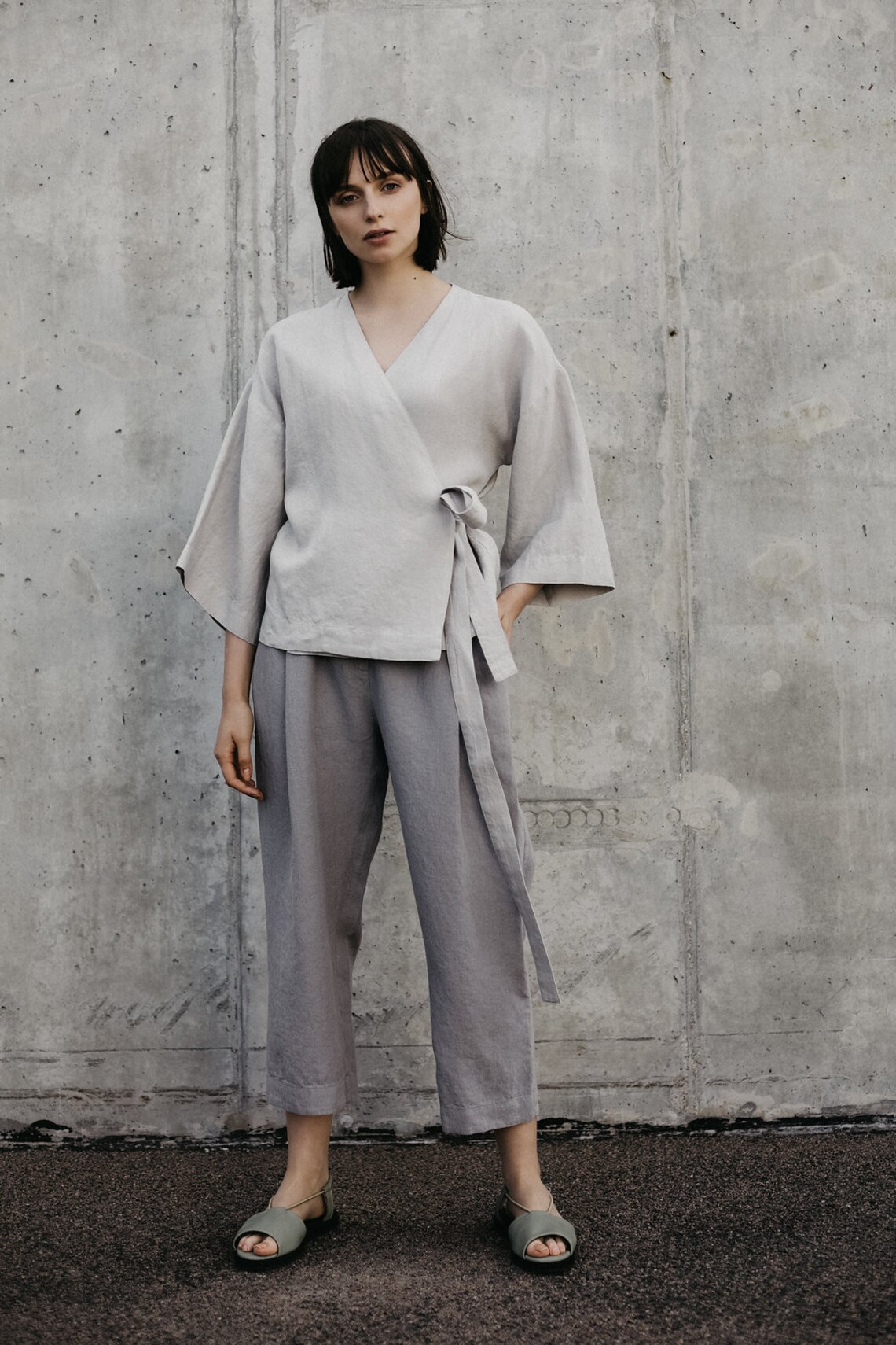 Linen Blouse Motumo 18P2 - Etsy