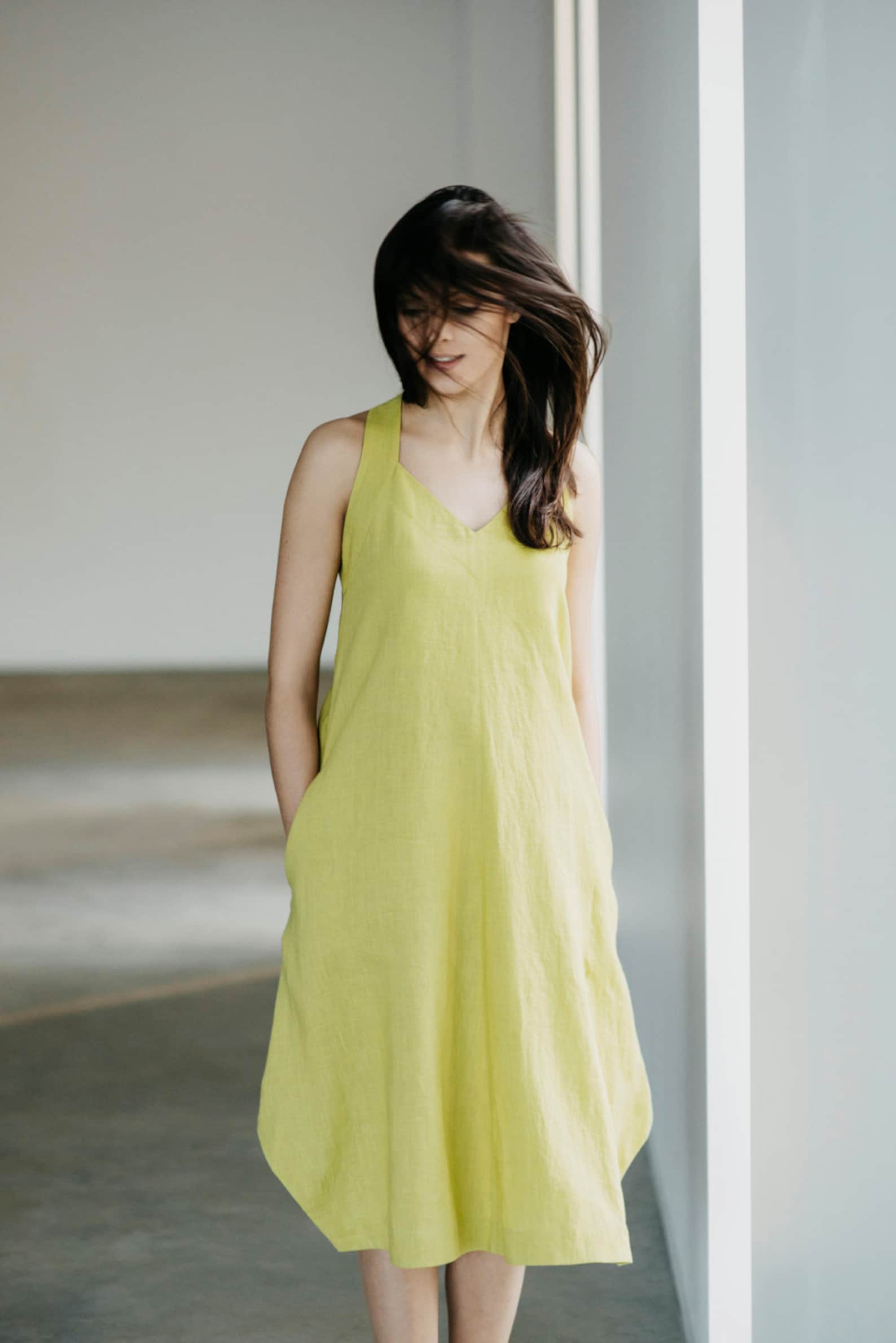 Linen Dress Motumo 15S9 We Are Very Sorry-we Finished the - Etsy