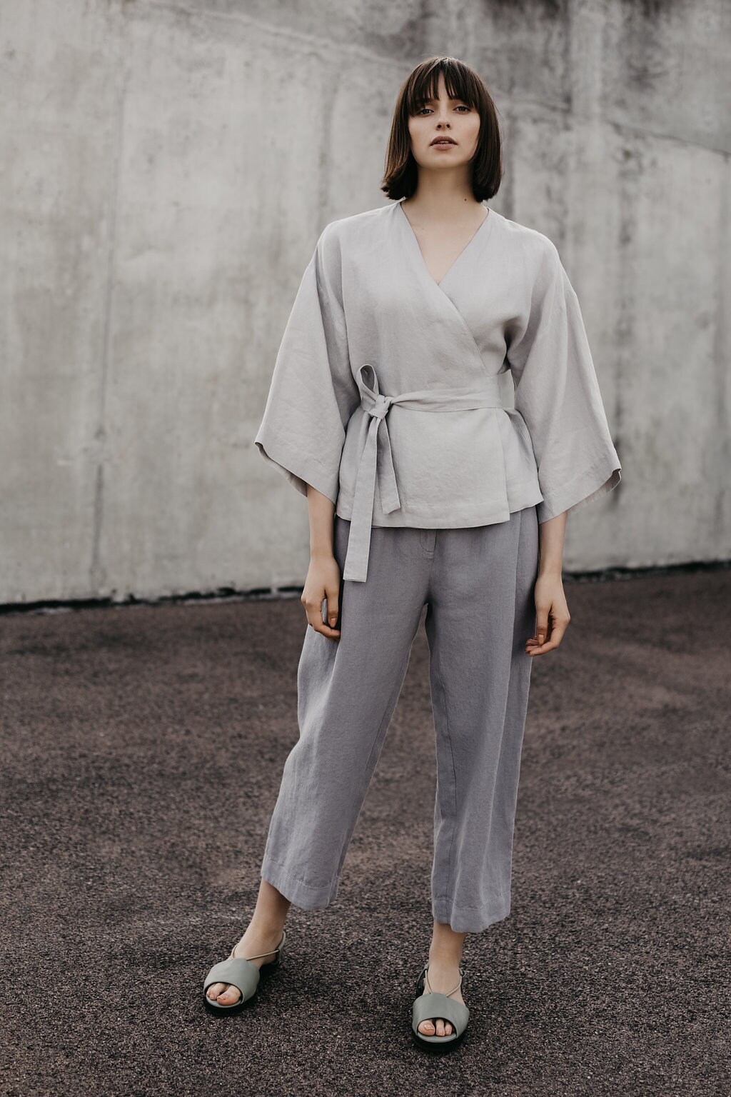 Linen Blouse Motumo 18P2 - Etsy