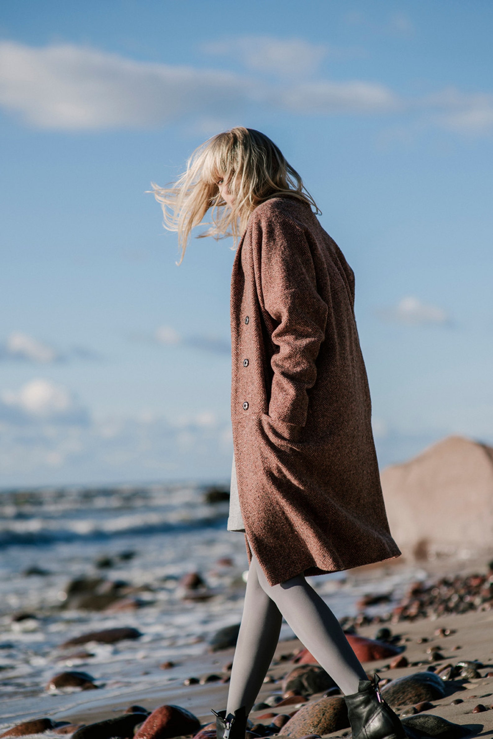 Woolen Coat Motumo 16FW4 the Coat is Available Only in Different Color ...