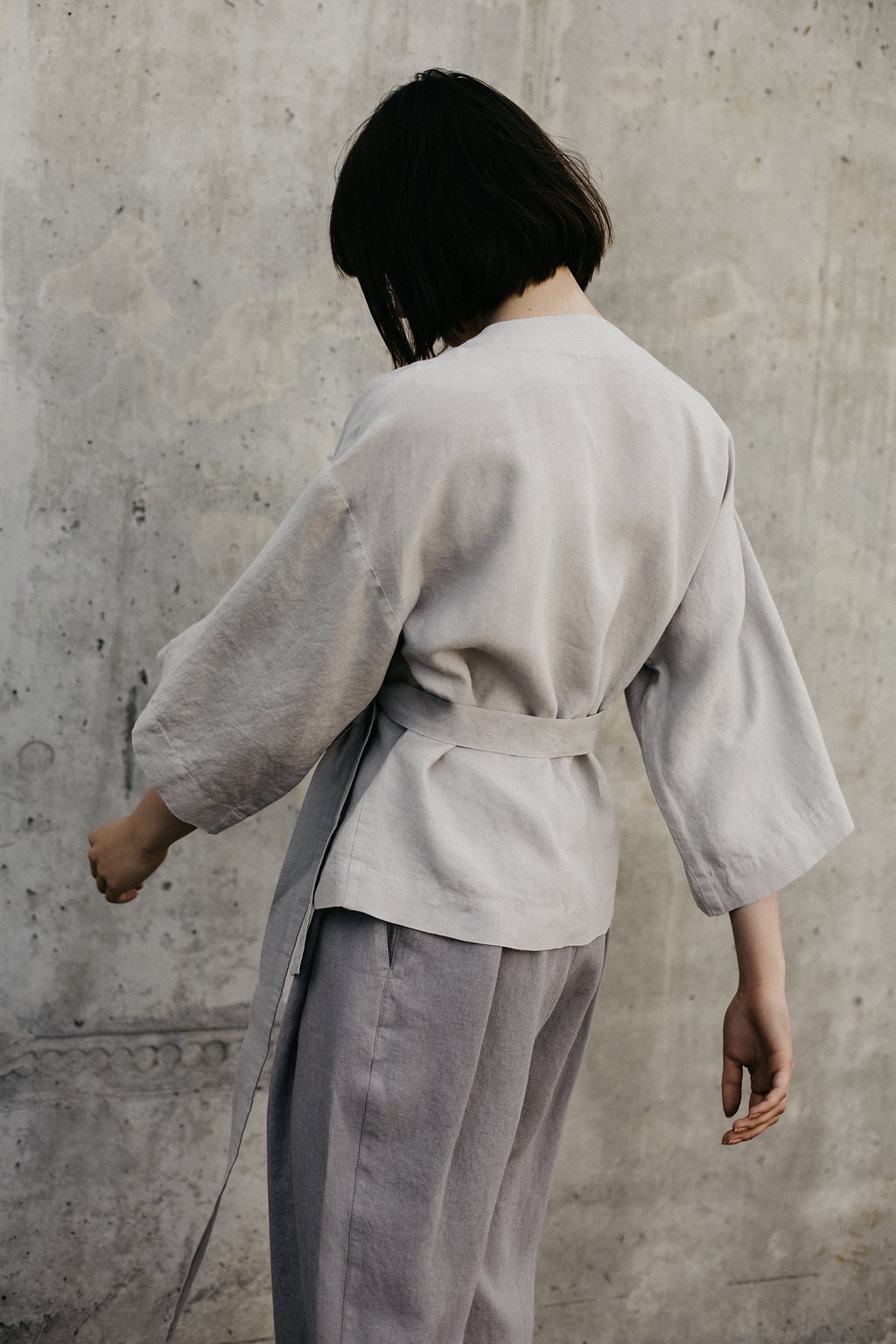 Linen Blouse Motumo 18P2 - Etsy