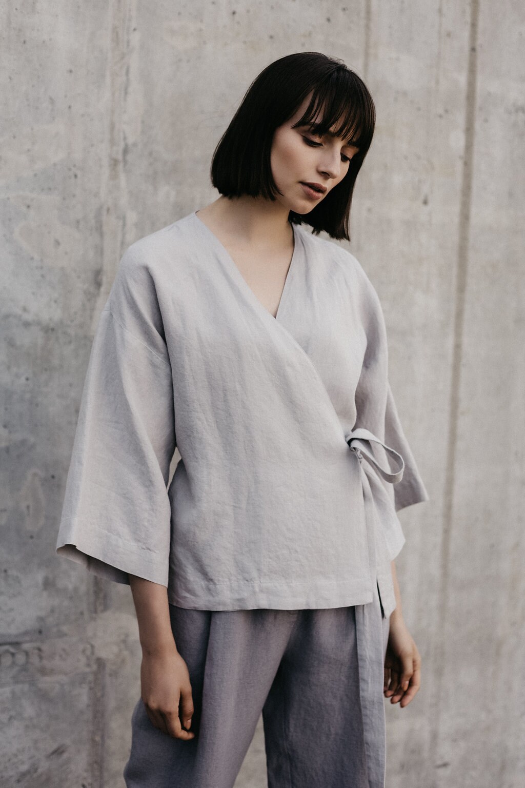 Linen Blouse Motumo 18P2 - Etsy