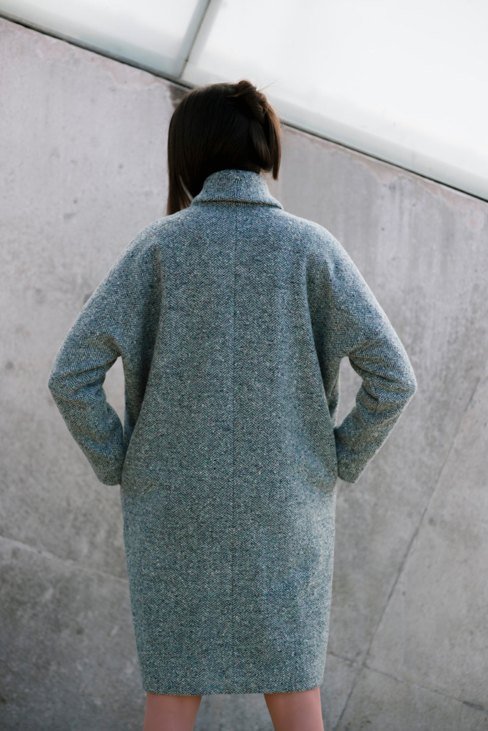 Woolen Coat Motumo 15FW1 the Coat is Available Only in Different Color ...