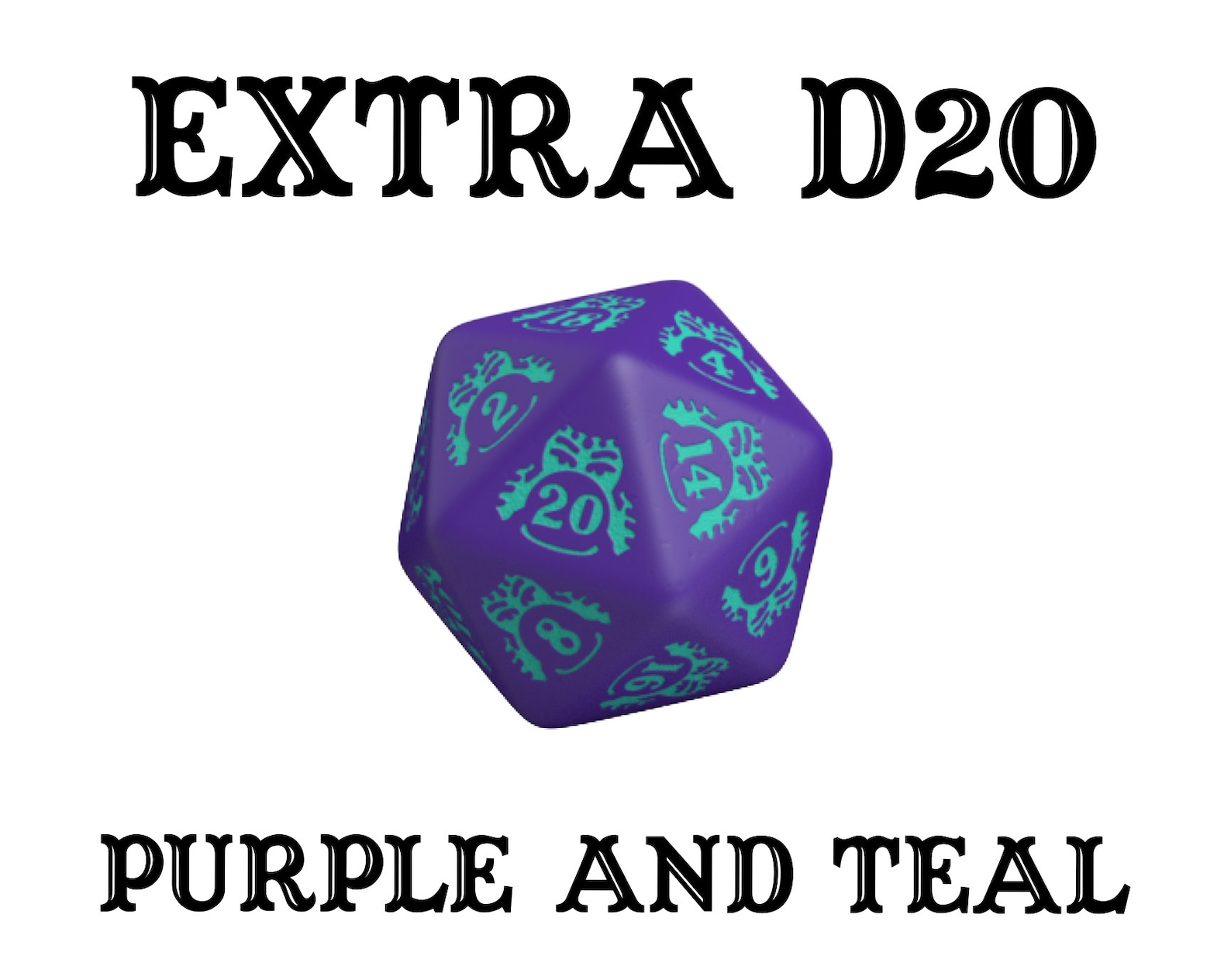 Crystal Ball D20 A Single D20 From the Divination Dice Set - Etsy