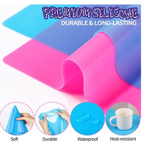 11.5" X 8.5" SMALL Silicone Sheet for Crafts Jewelry Casting Moulds Mat ...