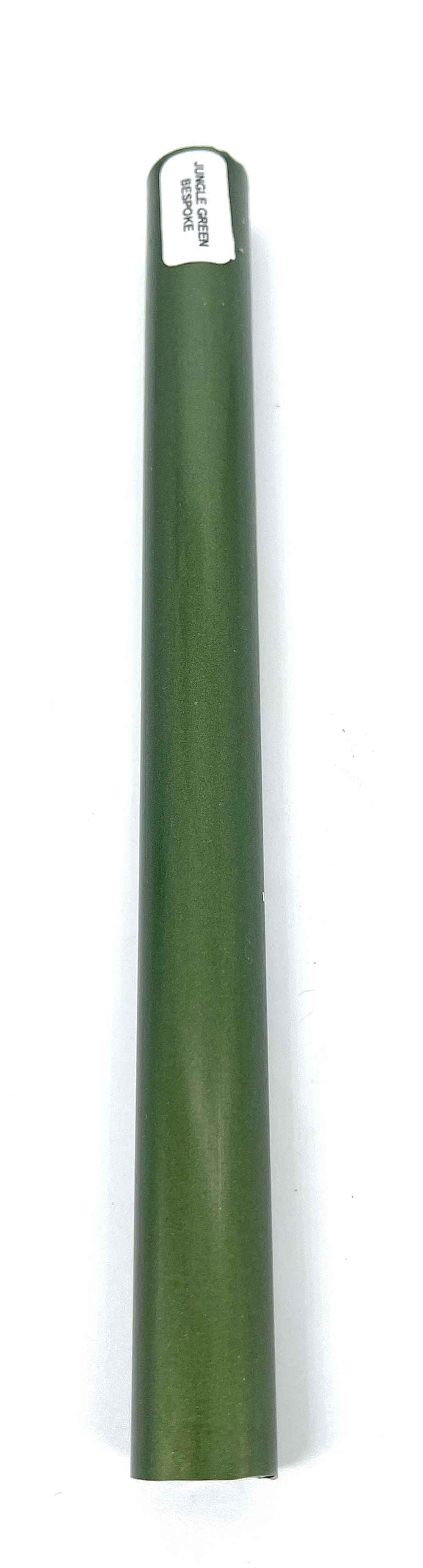 Bespoke JUNGLE GREEN Round Pen Rods Blanks - Cast With High Pressure ...