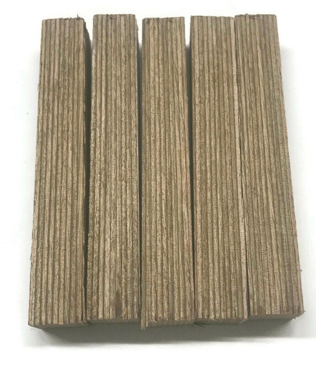 5 Pc Spectraply Pen Turning Sticks Nutmet Colored Laminated Burch - Etsy