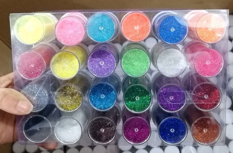 Pen Kit Mall USA Seller Fine Glitter Set 20g Each 24pcs - Etsy