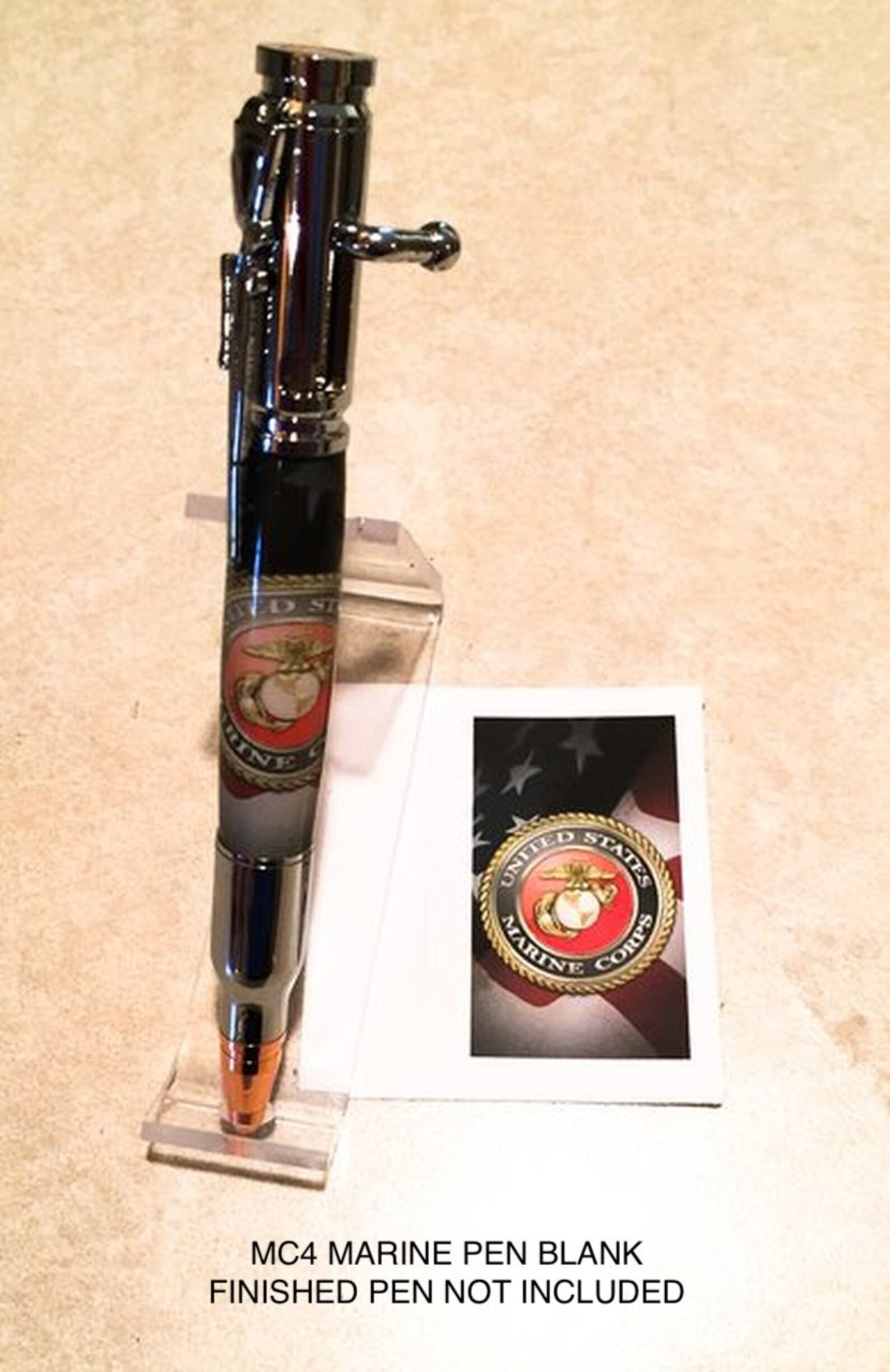 Pen Kit Mall Bolt Action Pen Blank, Label Cast & Pre-tubed *in Stock ...