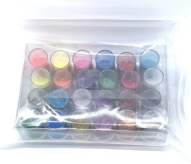 Pen Kit Mall USA Seller Fine Glitter Set 20g Each 24pcs - Etsy