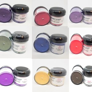 HOBBY-CAST Choice Mica Powders Vibrant Colors for All of Your Color ...