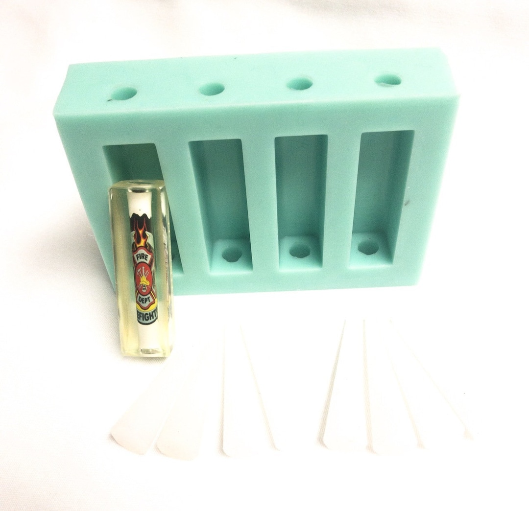 Original - HOBBY-CAST Slimline Series Silicone Mold 4 Cavity Tube in ...